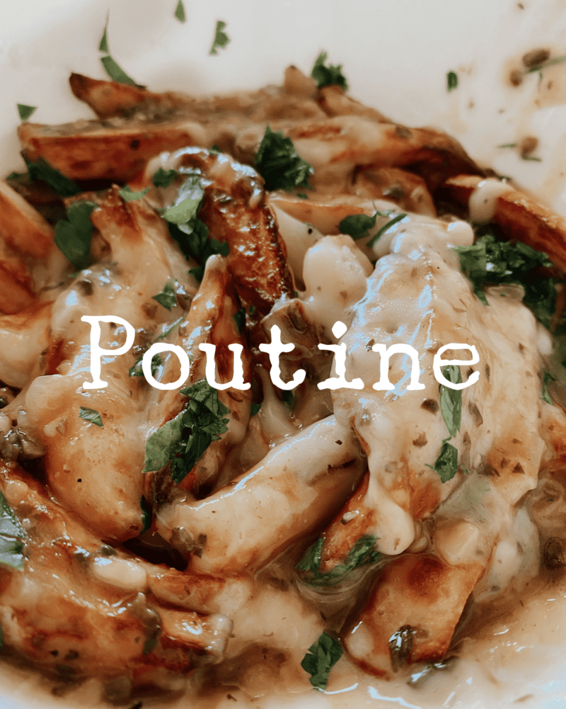 Vegan Poutine - Shreya's Kitchen
