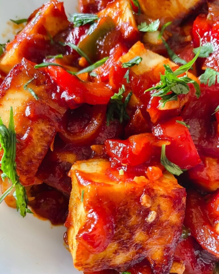 Honey Chilli Paneer Recipe (Restaurant Style!) - Shreya's Kitchen