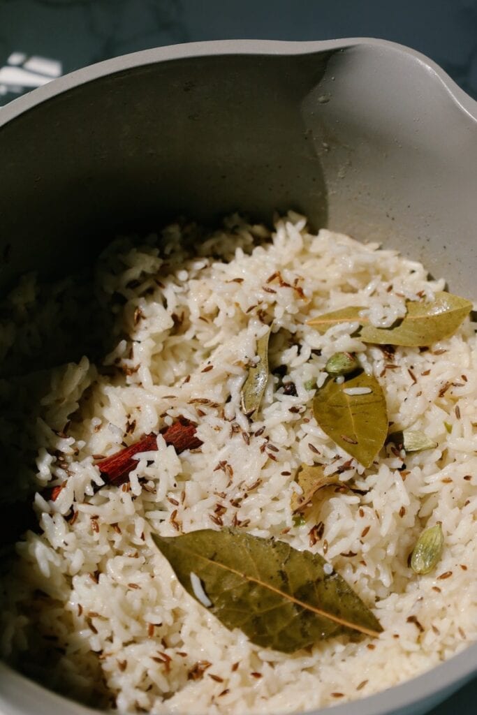 Easy Jeera Rice Recipe (Restaurant Style Cumin Rice) - Shreya's Kitchen