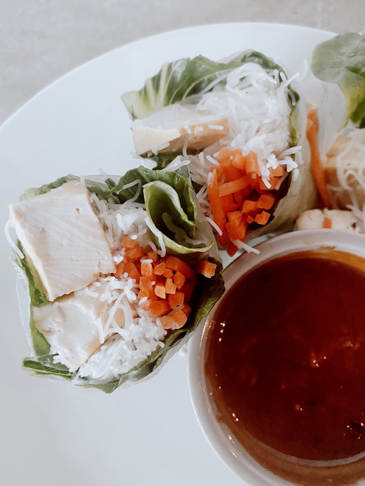 Tofu Fresh Rolls - Shreya's Kitchen