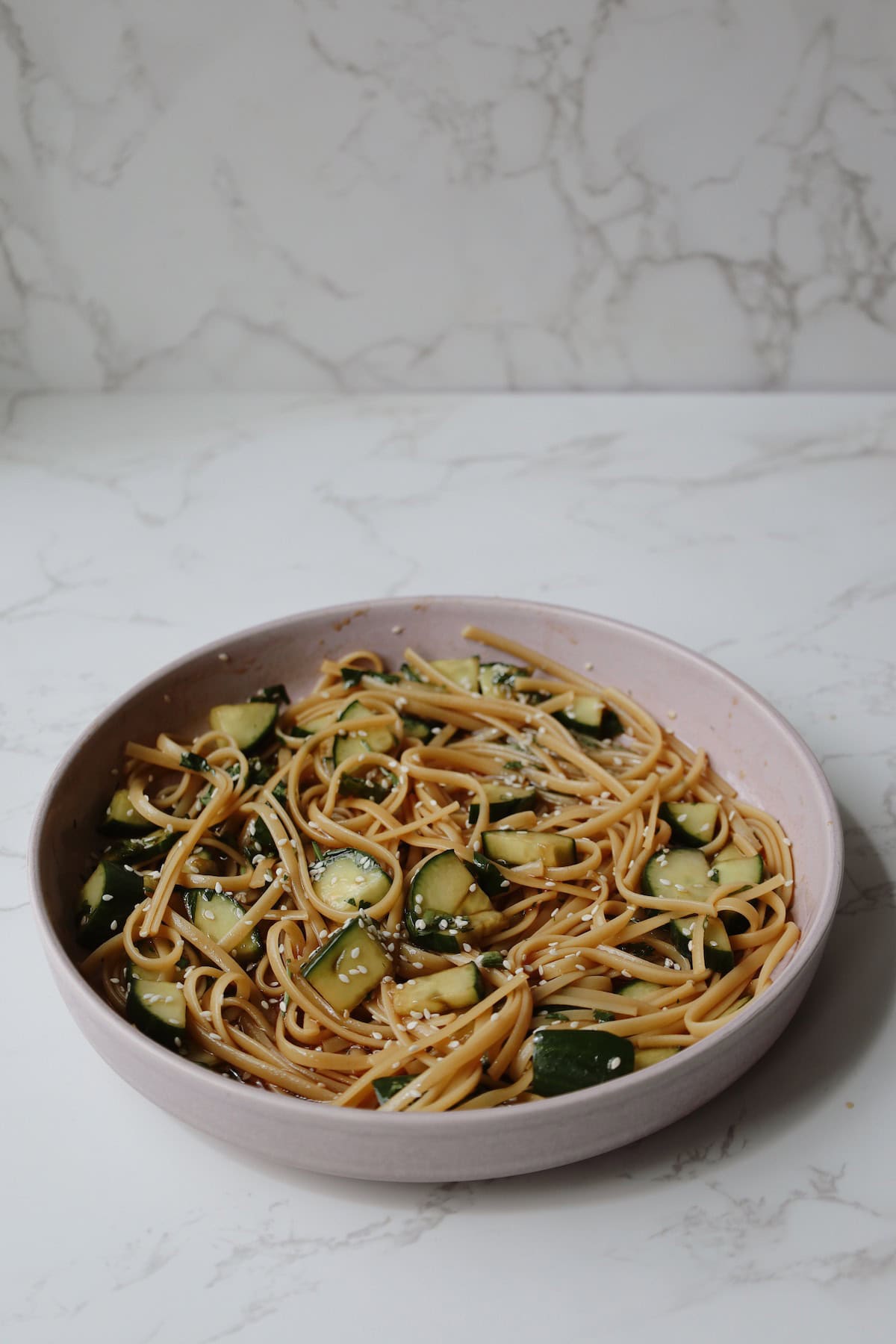 Cold Sesame Noodles - Shreya's Kitchen