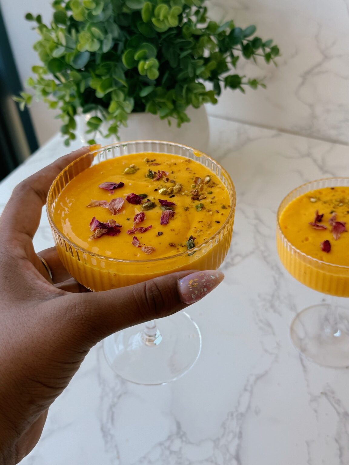 Mango Lassi Recipe (Restaurant Style!) - Shreya's Kitchen