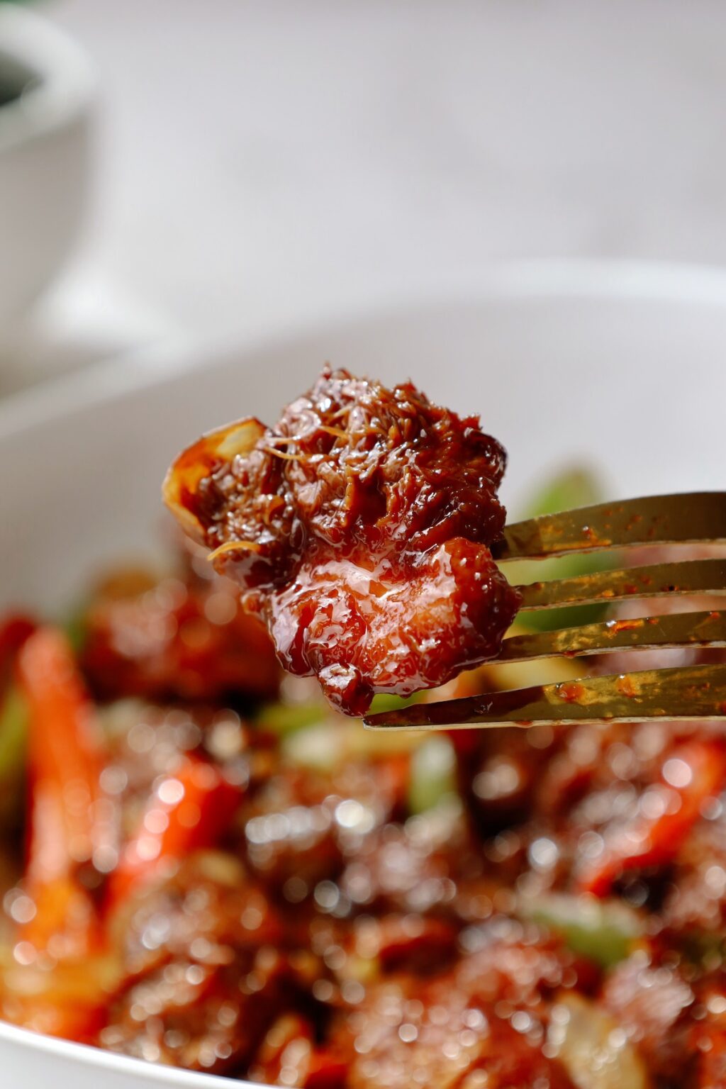 Vegan Sweet Chilli Beef Recipe - Shreya's Kitchen