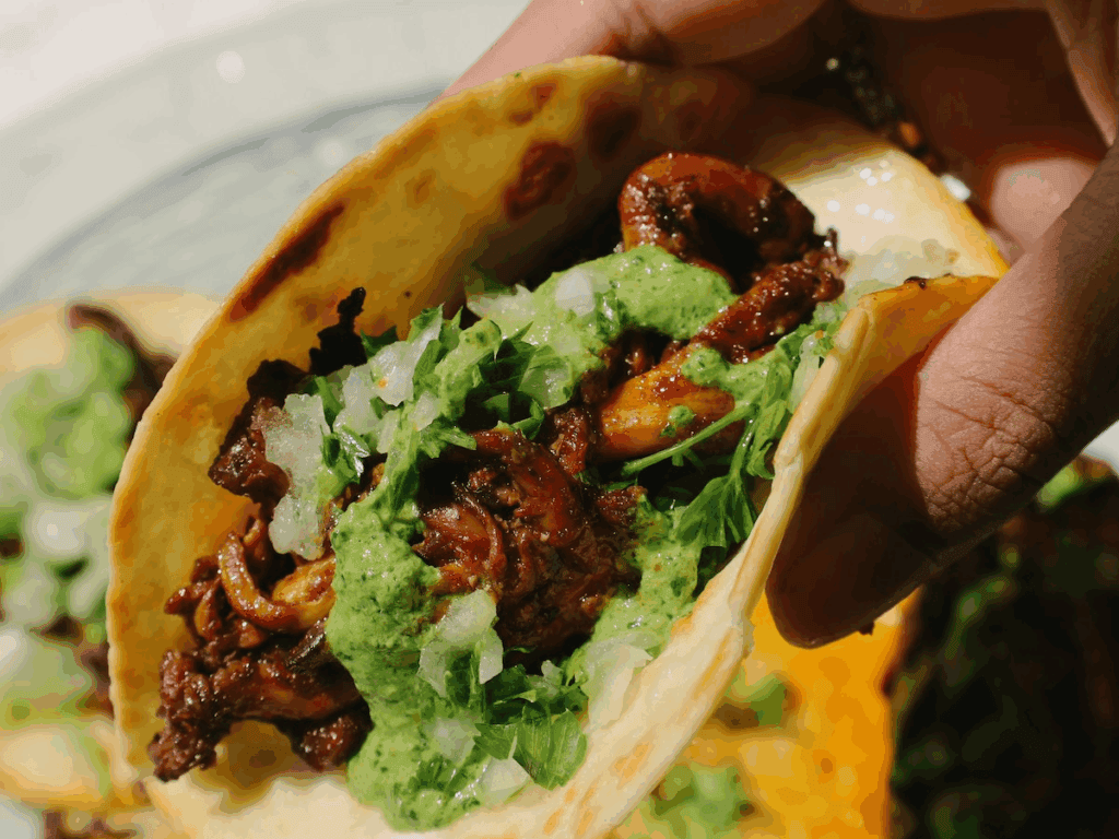 Vegan Steak Tacos Recipe - Shreya's Kitchen