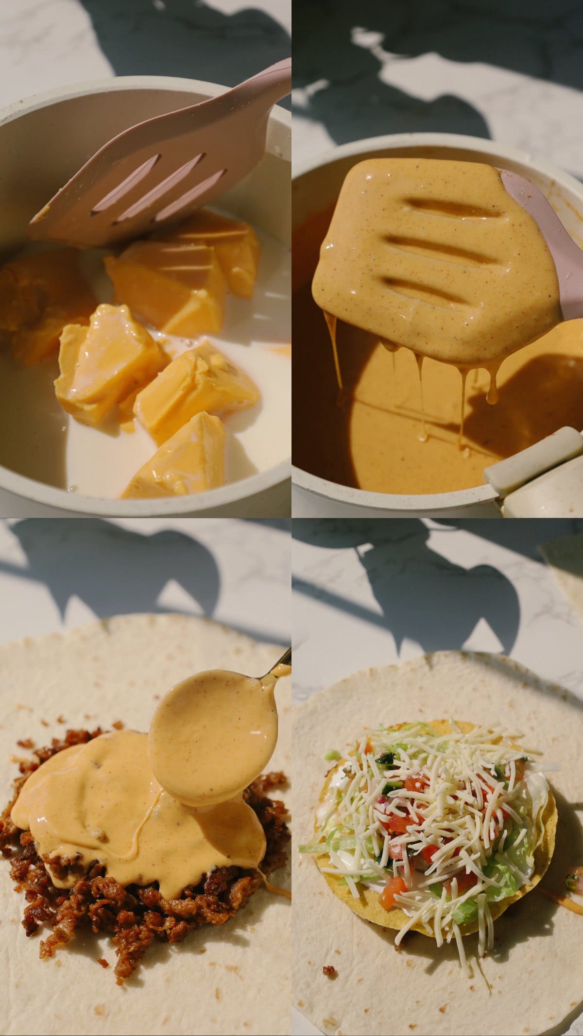 Crunchwrap Supreme Recipe (Vegetarian) - Shreya's Kitchen