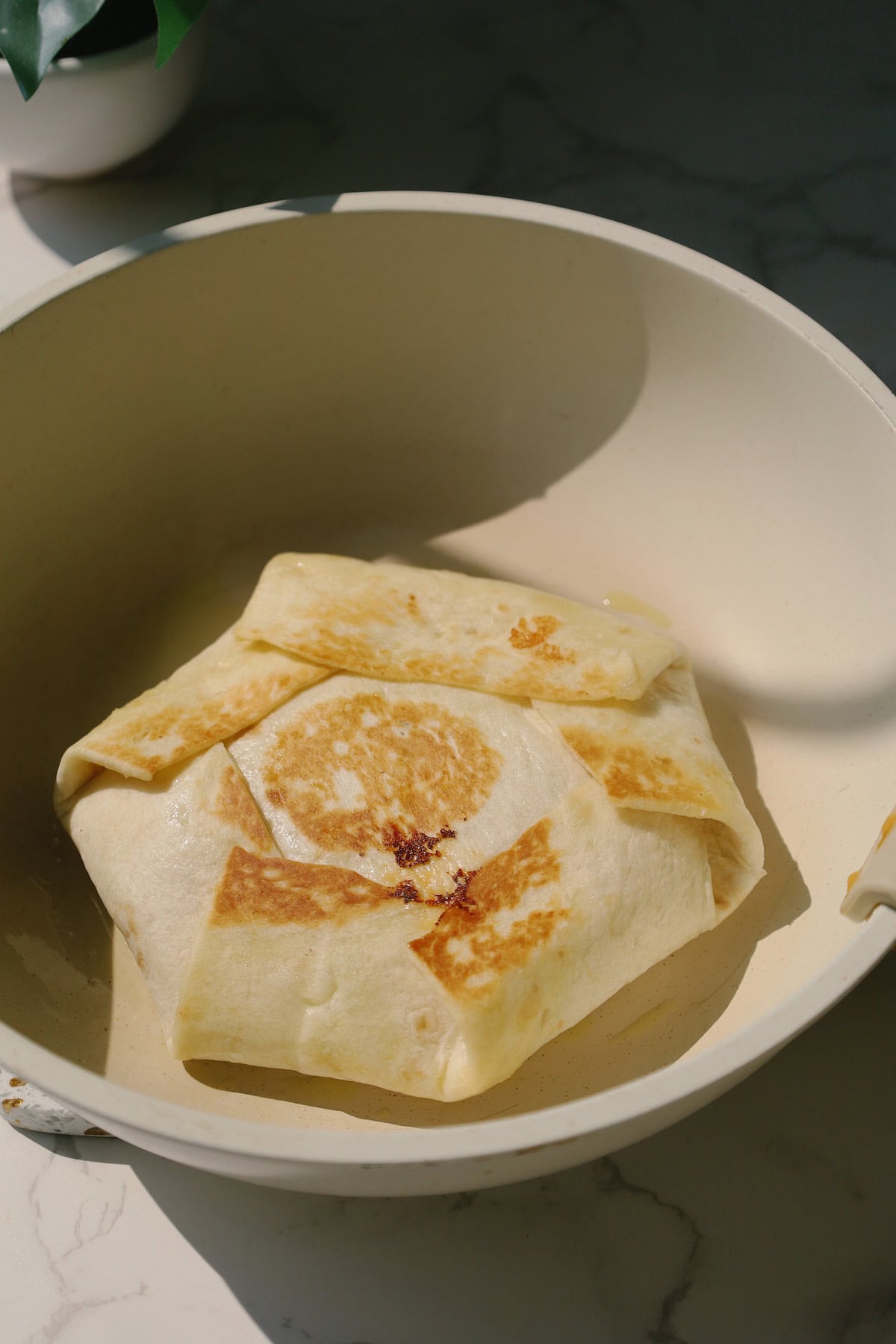 Crunchwrap Supreme Recipe (Vegetarian) - Shreya's Kitchen