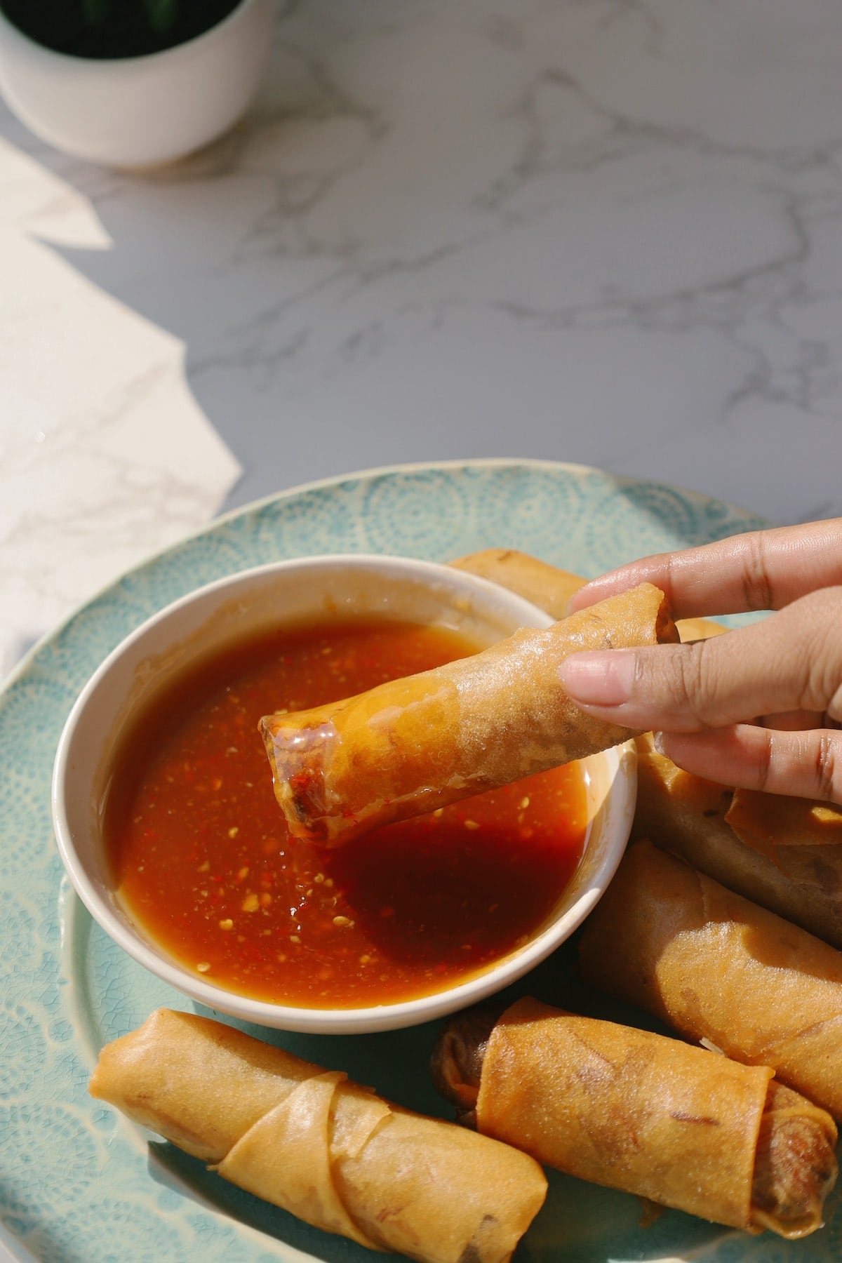 Fried Spring Rolls - Shreya's Kitchen